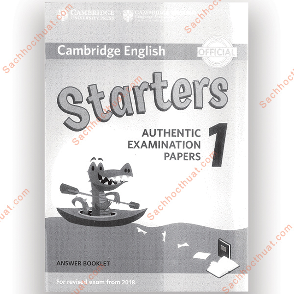 Starter 1 answer booklet