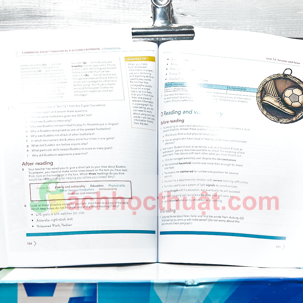 Cambridge IGCSE English as a Second Language (ESL) Coursebook 2022 (6th ...